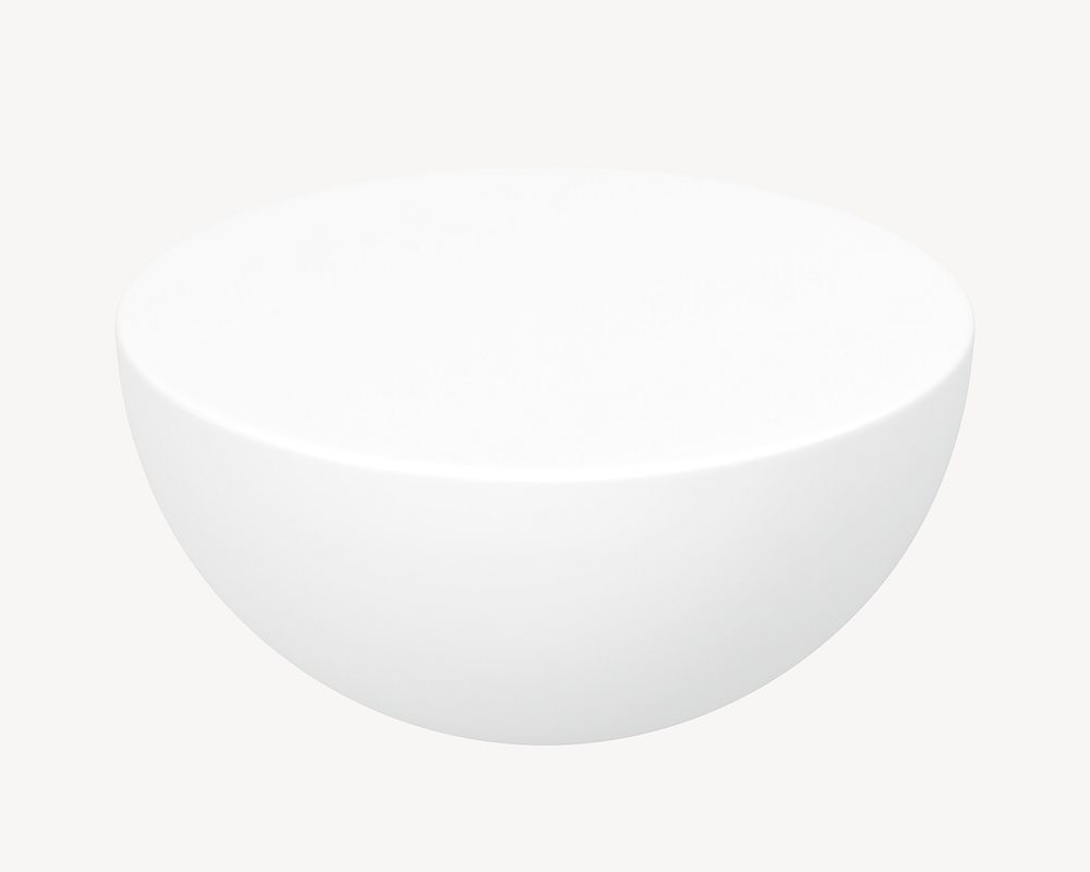 3D white hemisphere, geometric shape | Premium PSD - rawpixel 3D white hemisphere, geometric shape | Premium PSD - rawpixel