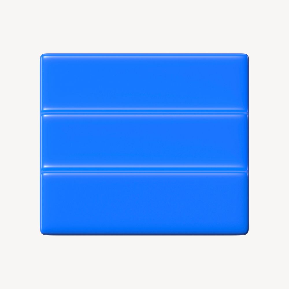 3D blue square, geometric shape | Free Photo - rawpixel