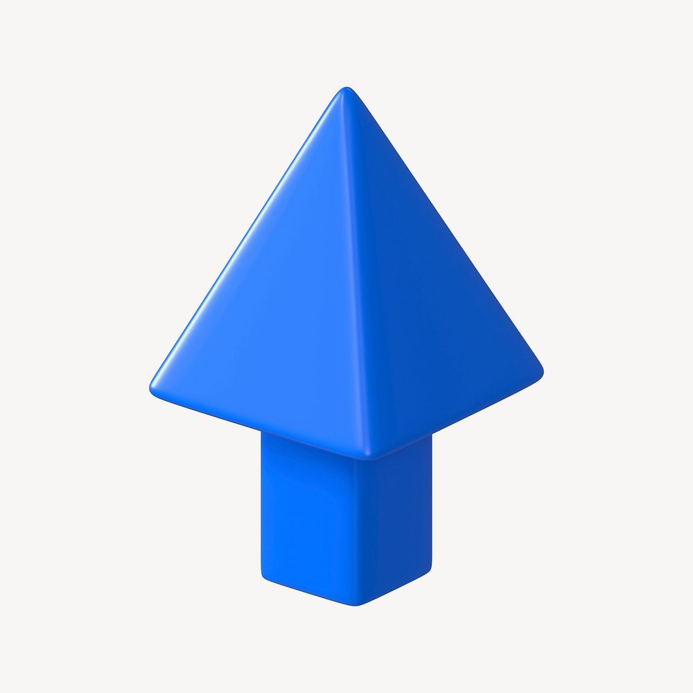 3D blue up arrow direction | Free Photo - rawpixel
