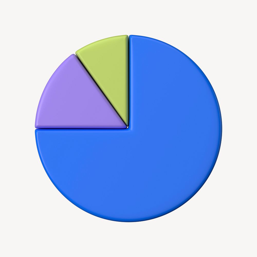 Colorful pie chart business graph | Premium Photo - rawpixel