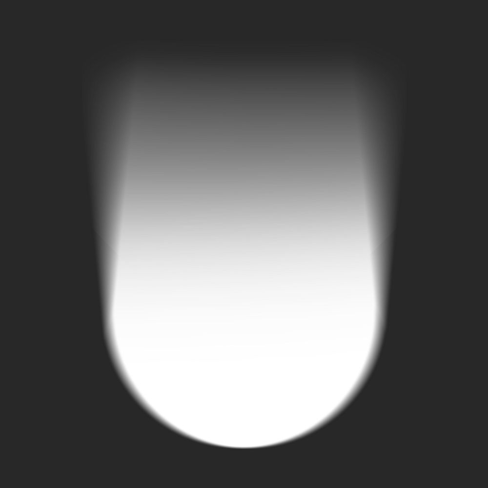 White gradient light, shape element | Free Photo - rawpixel