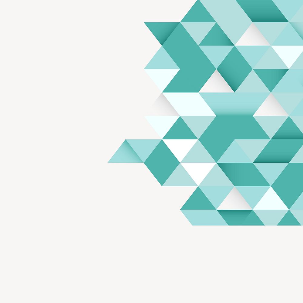 Green border, geometric pattern clipart | Premium Vector - rawpixel