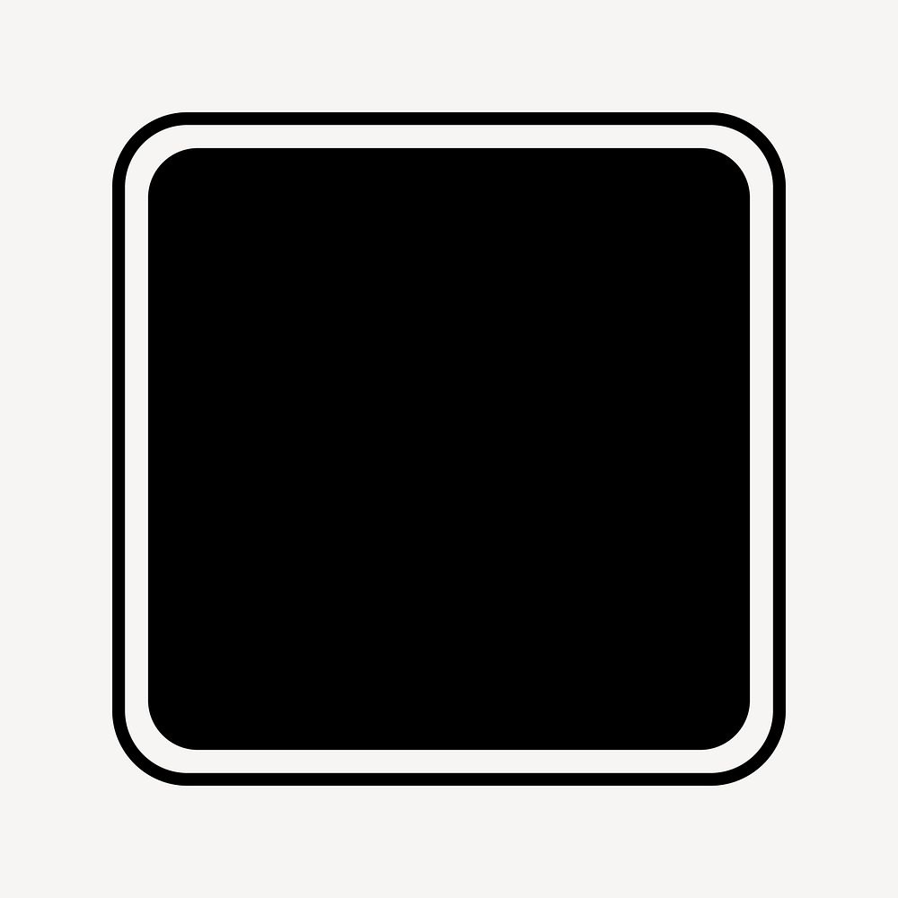 Square badge logo element psd | Premium PSD - rawpixel