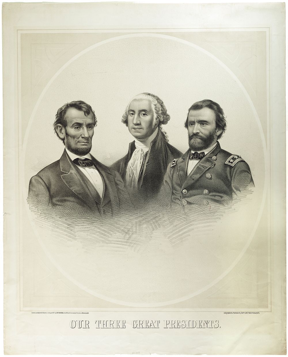 Our Three Great Presidents, Smithsonian | Free Photo Illustration ...