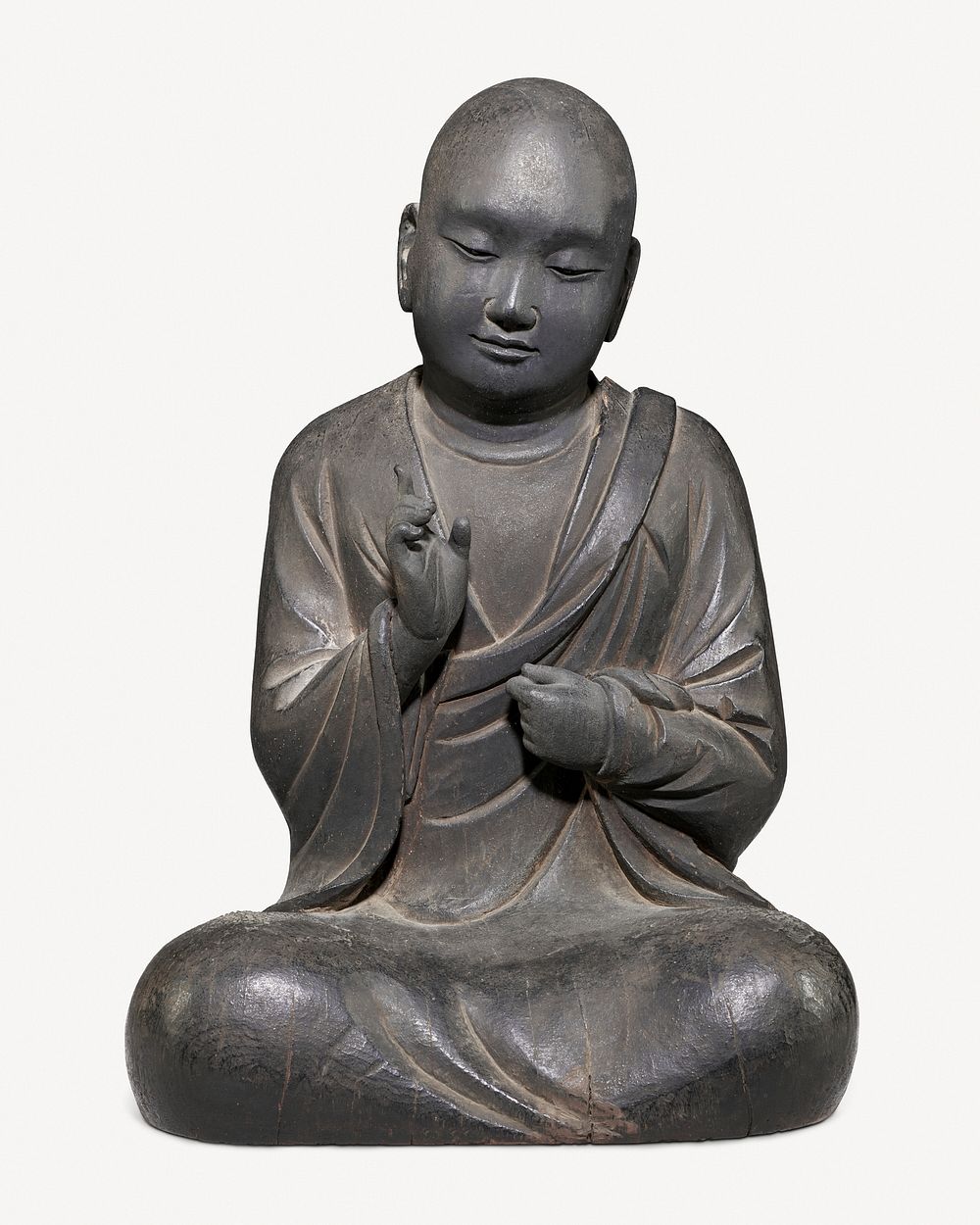 Figure Monk, Japanese religion statue | Premium PSD - rawpixel