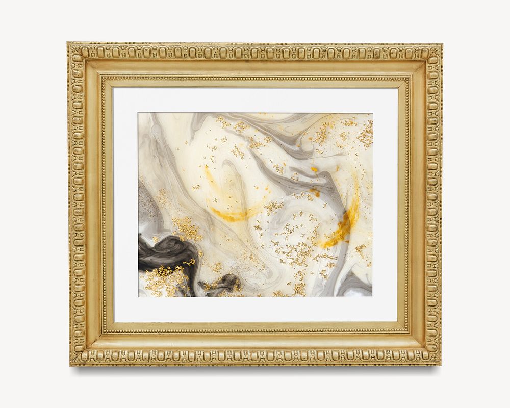 Abstract vintage gold picture frame | Premium Photo - rawpixel