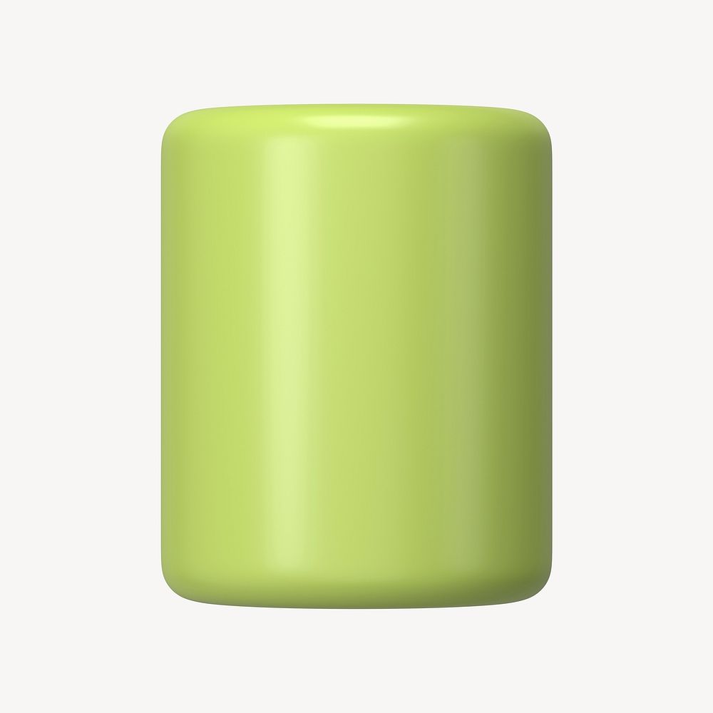 Green pillar graph 3D rendered | Premium PSD - rawpixel