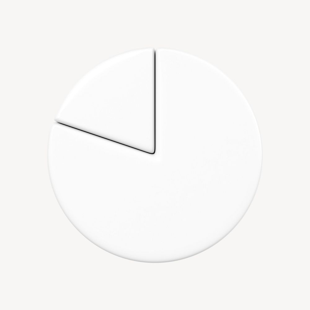 Minimal pie chart business graph | Premium Photo - rawpixel