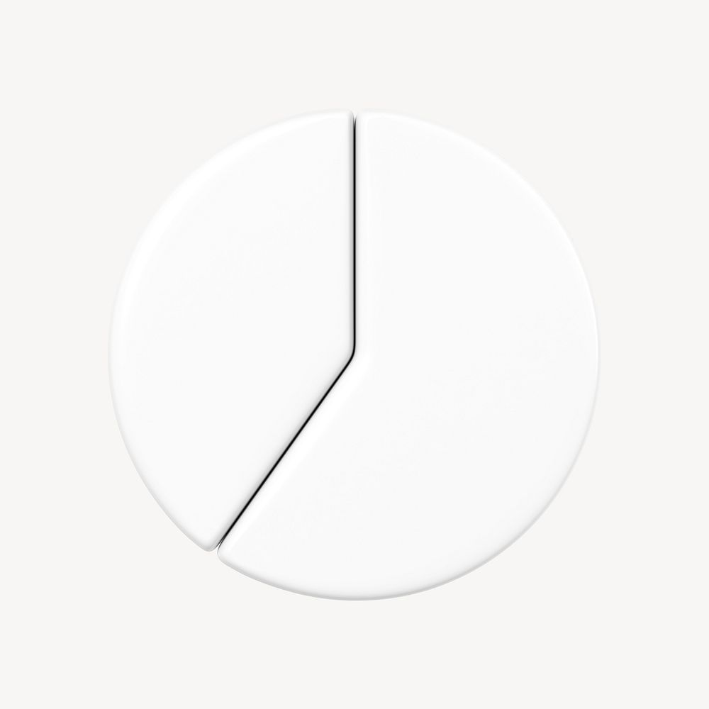 Minimal pie chart business graph | Free Photo - rawpixel