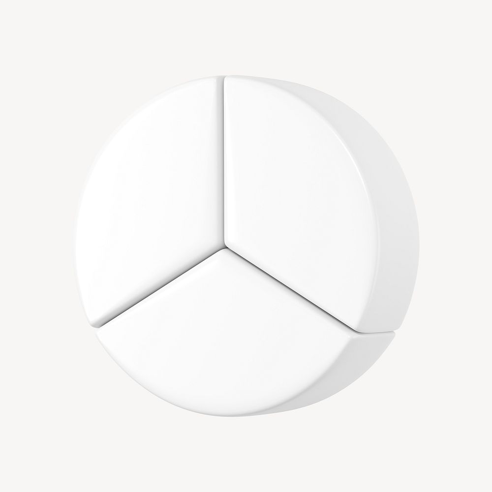 Simple pie chart business graph | Free Photo - rawpixel