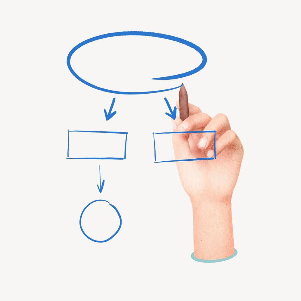 Mind mapping hand, business remix | Premium Photo - rawpixel