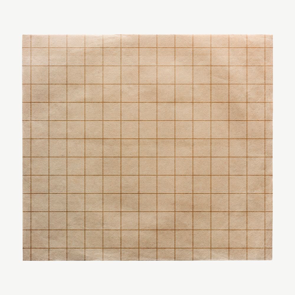 Grid paper, journal collage element | Premium PSD - rawpixel