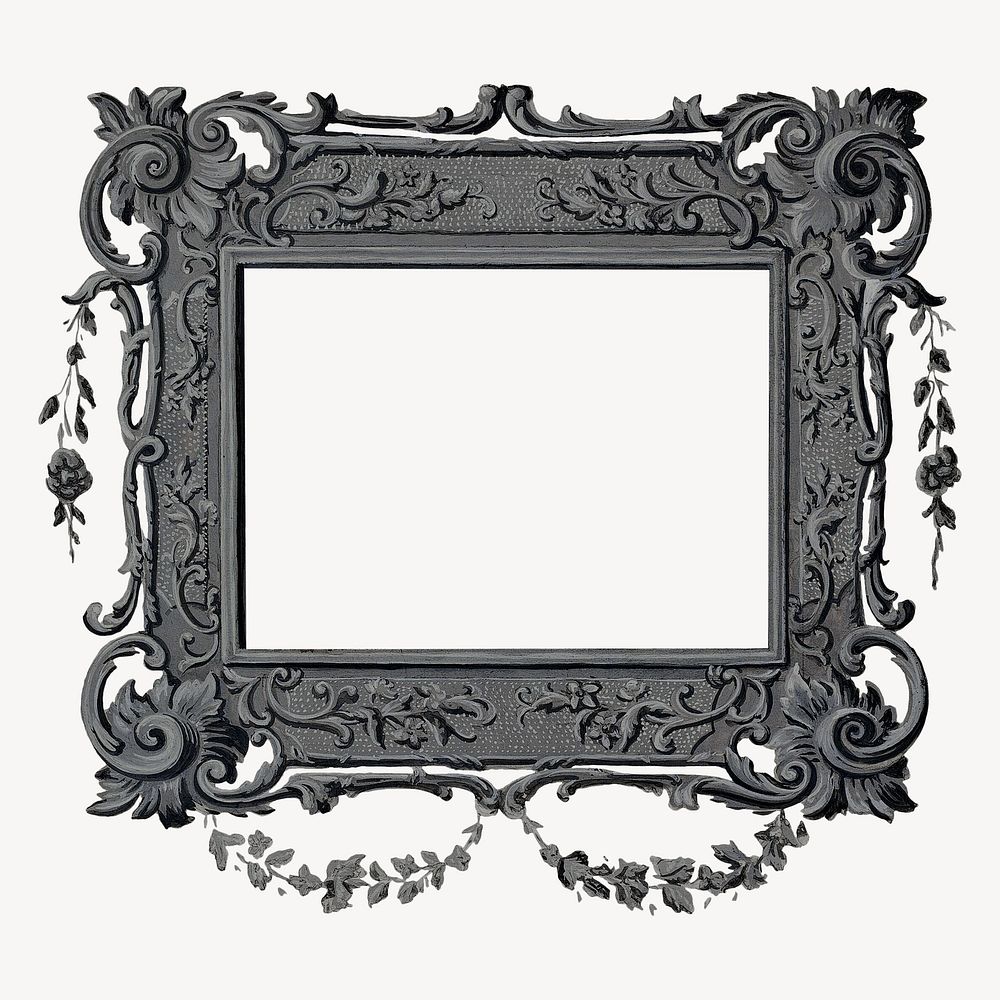 Black vintage photo frame, luxurious | Premium Photo - rawpixel