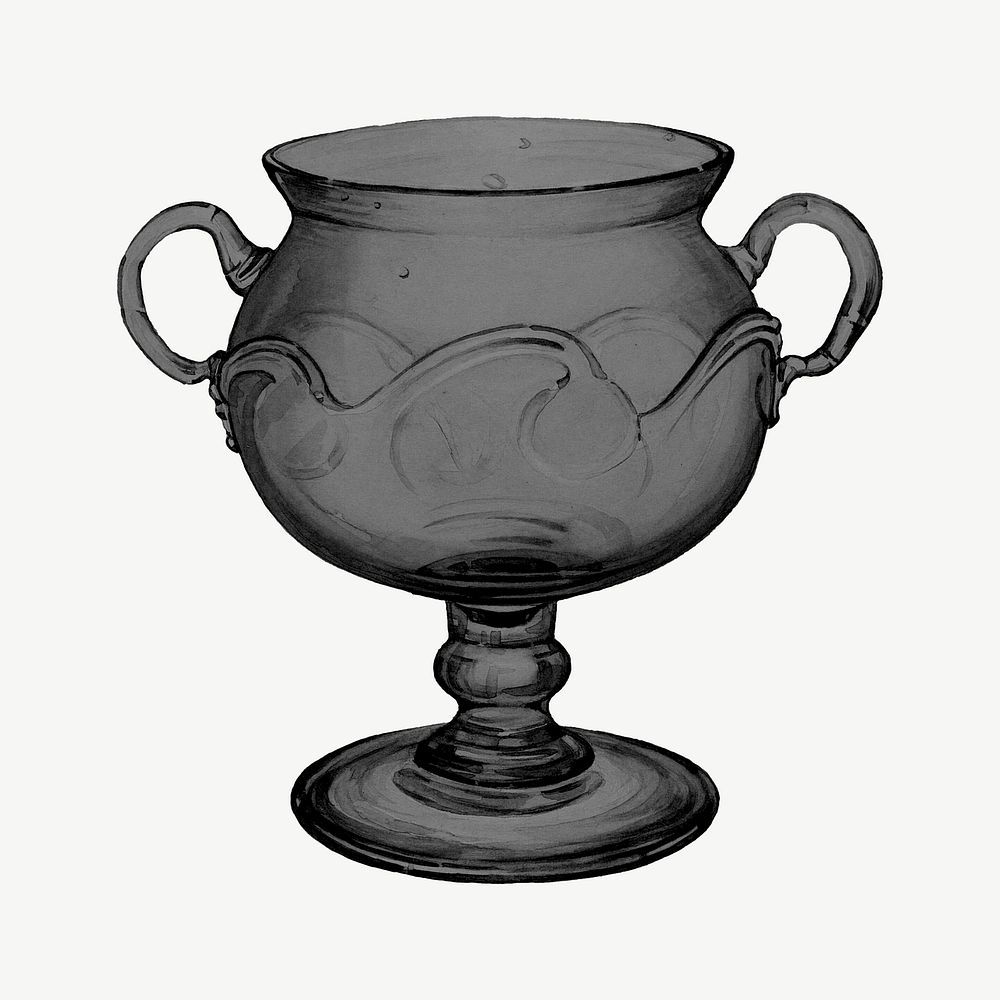 Vintage pitcher, object collage element | Premium PSD - rawpixel