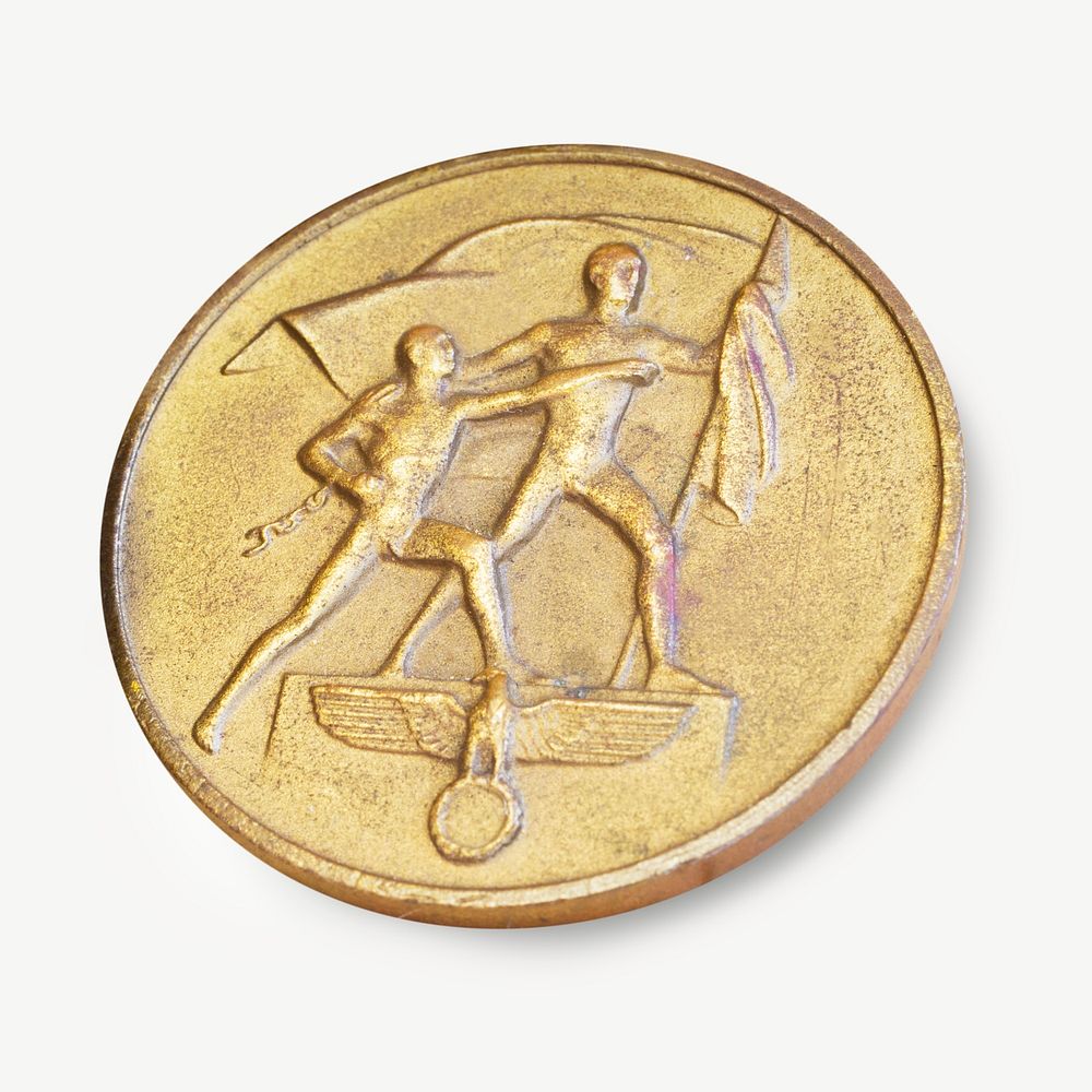 Nazi medal collage element psd | Premium PSD - rawpixel