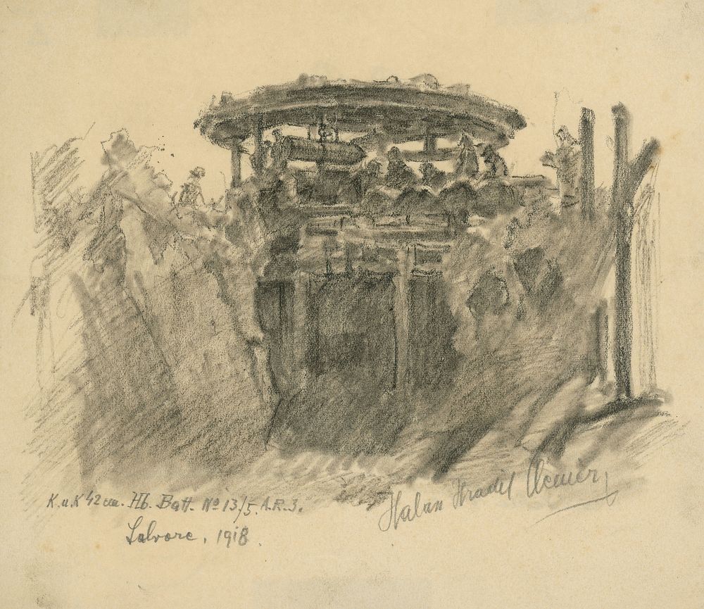 Artillery position on salvore peninsula | Free Photo Illustration ...