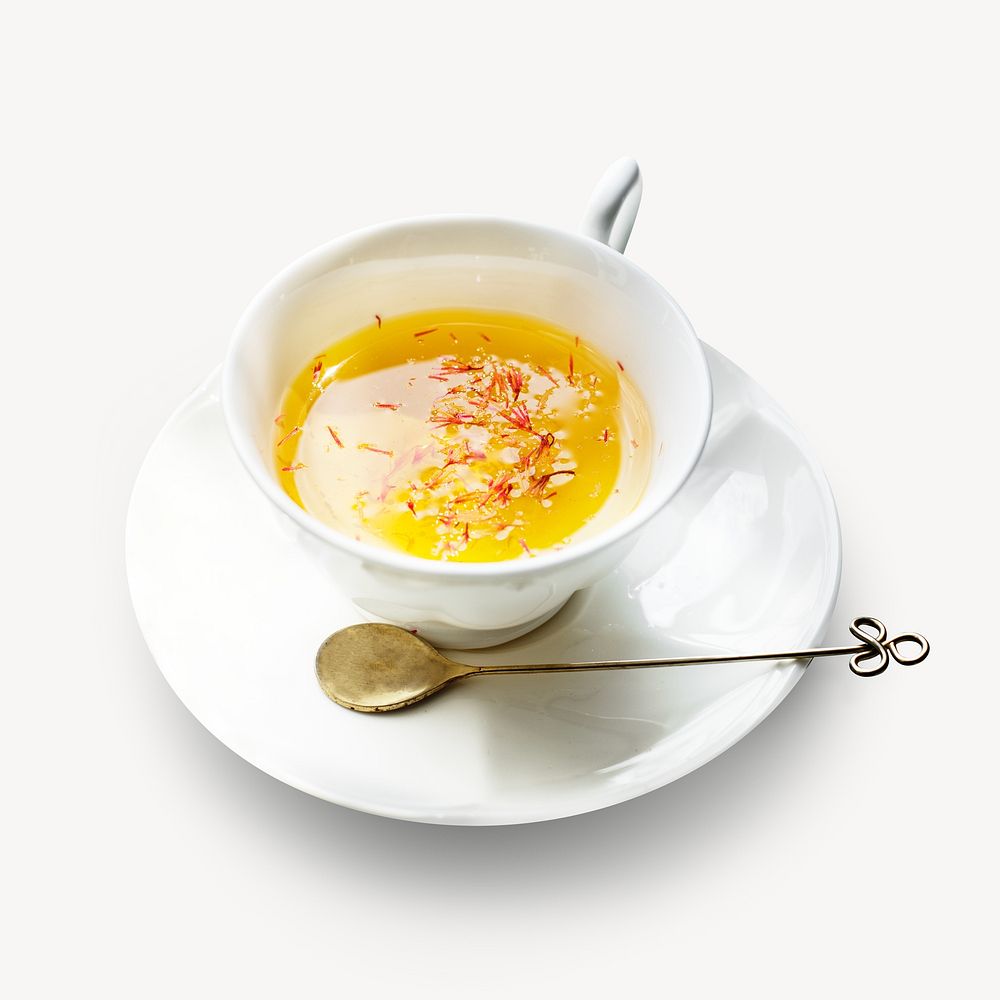 Saffron water isolated image | Free Photo - rawpixel