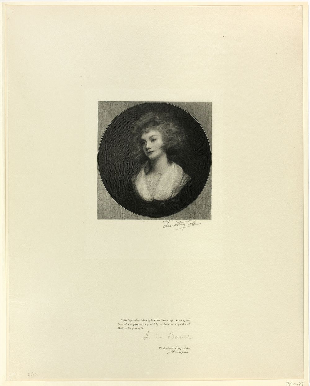 Parson's Daughter, Old English Masters | Free Photo Illustration - rawpixel