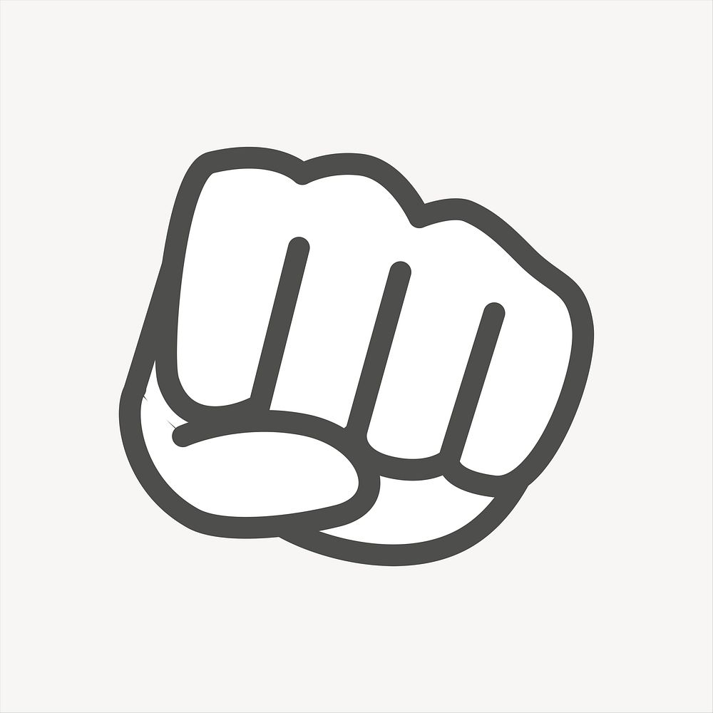 Hand sign illustration vector. Free | Free Vector - rawpixel