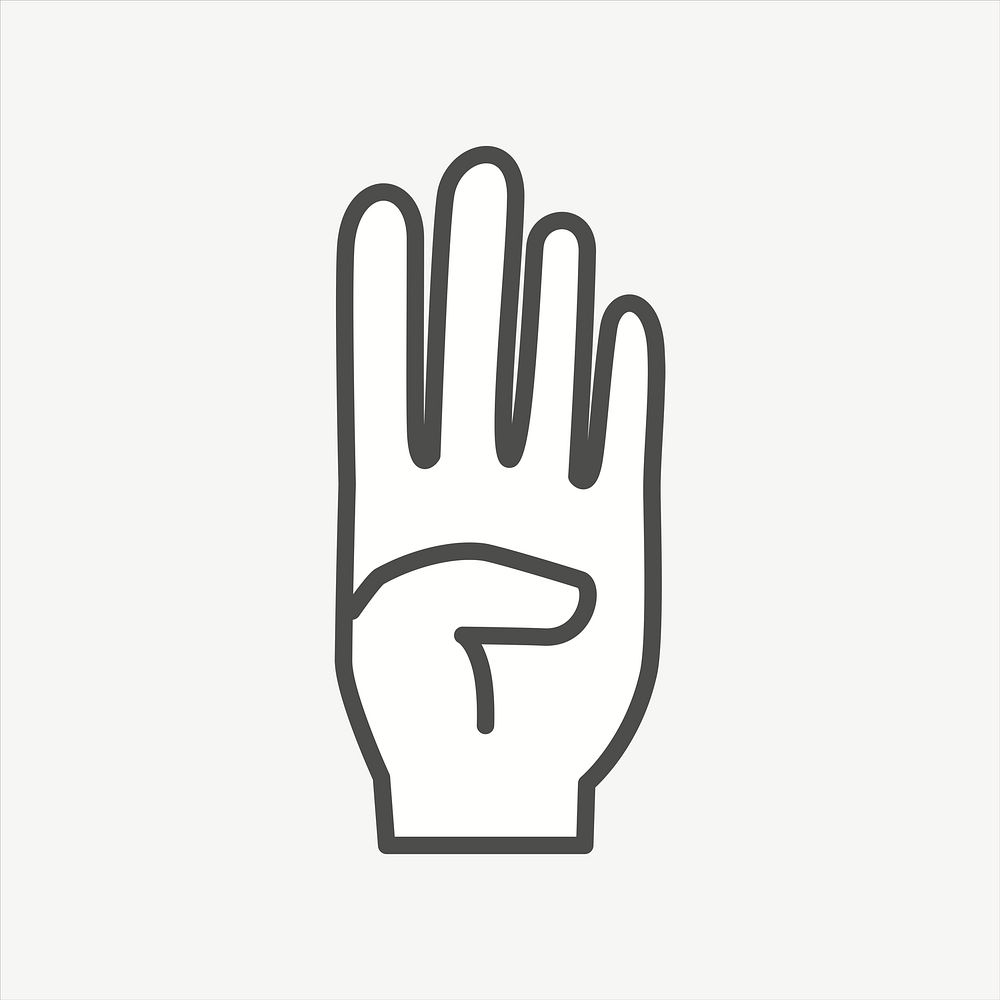 Hand sign clipart psd | Free PSD - rawpixel
