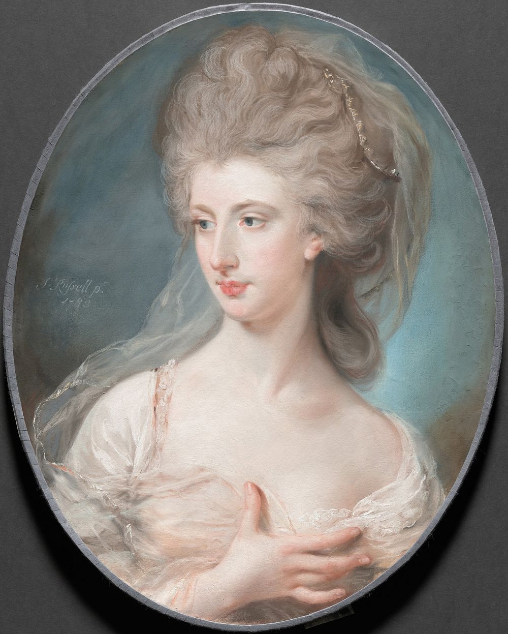 Miss Raymond (1783) John Russell | Free Photo - rawpixel