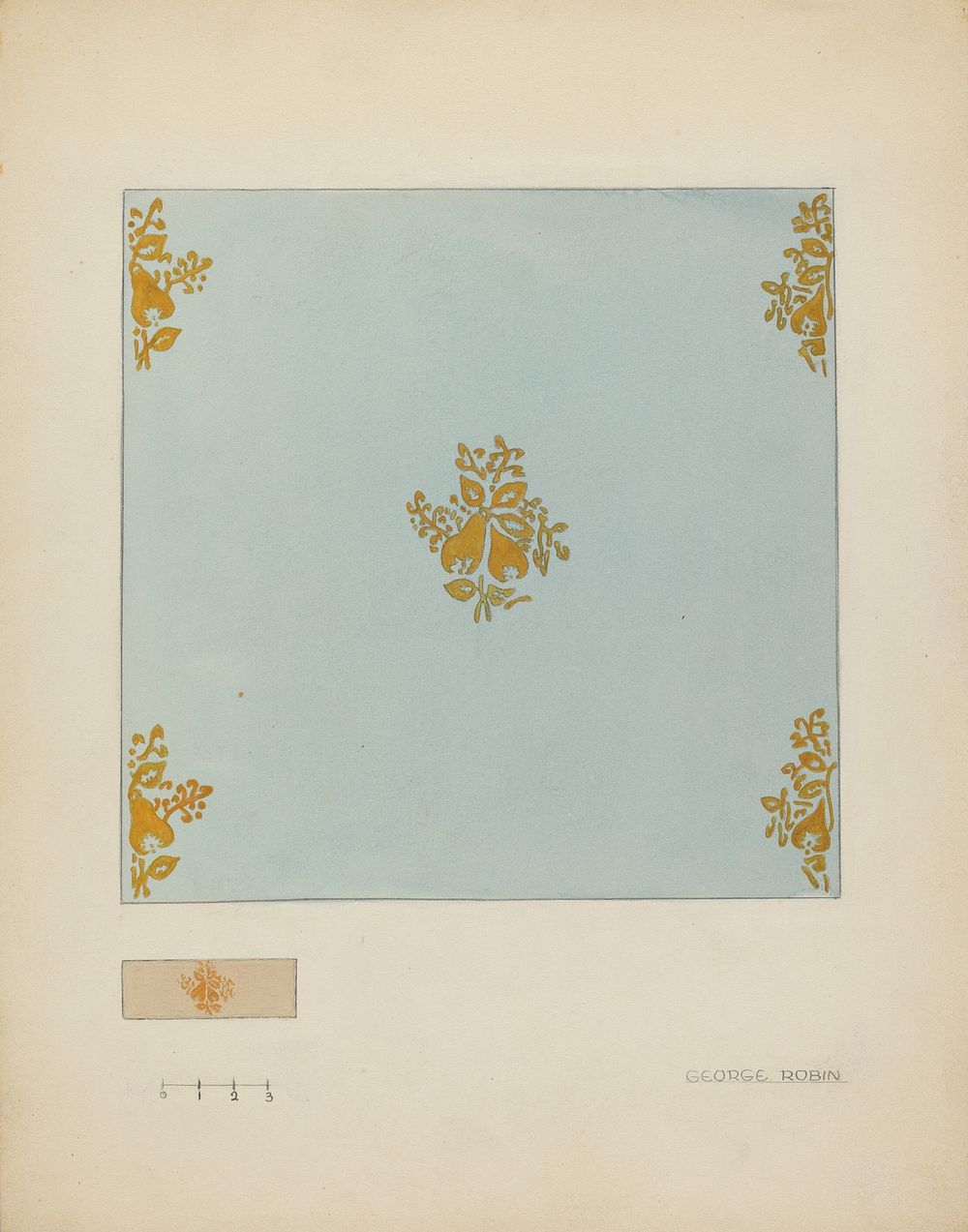 Wall Paper (c. 1936) George | Free Photo Illustration - rawpixel