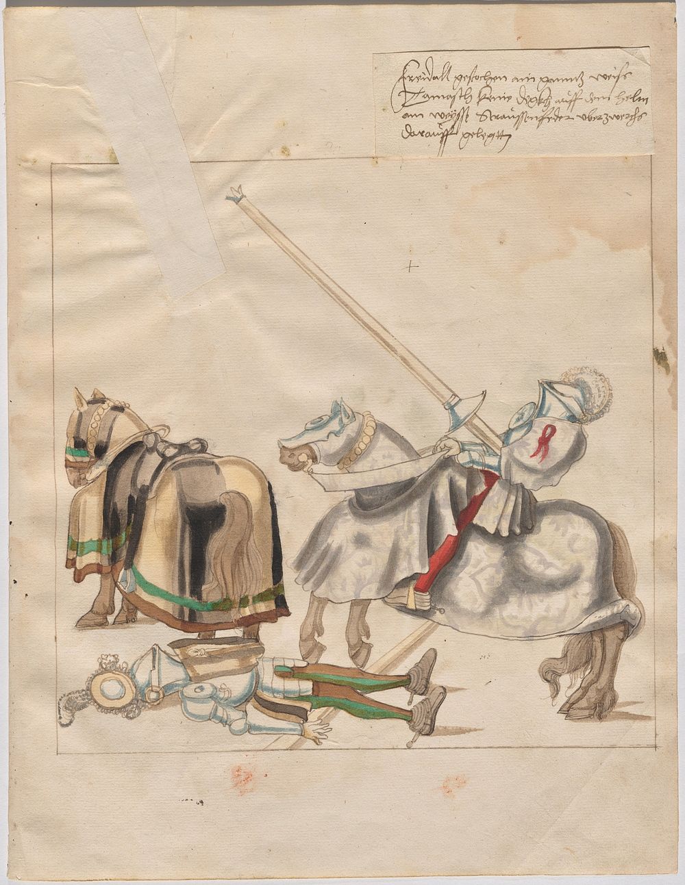 German Joust Peace (c. 1515) | Free Photo Illustration - rawpixel