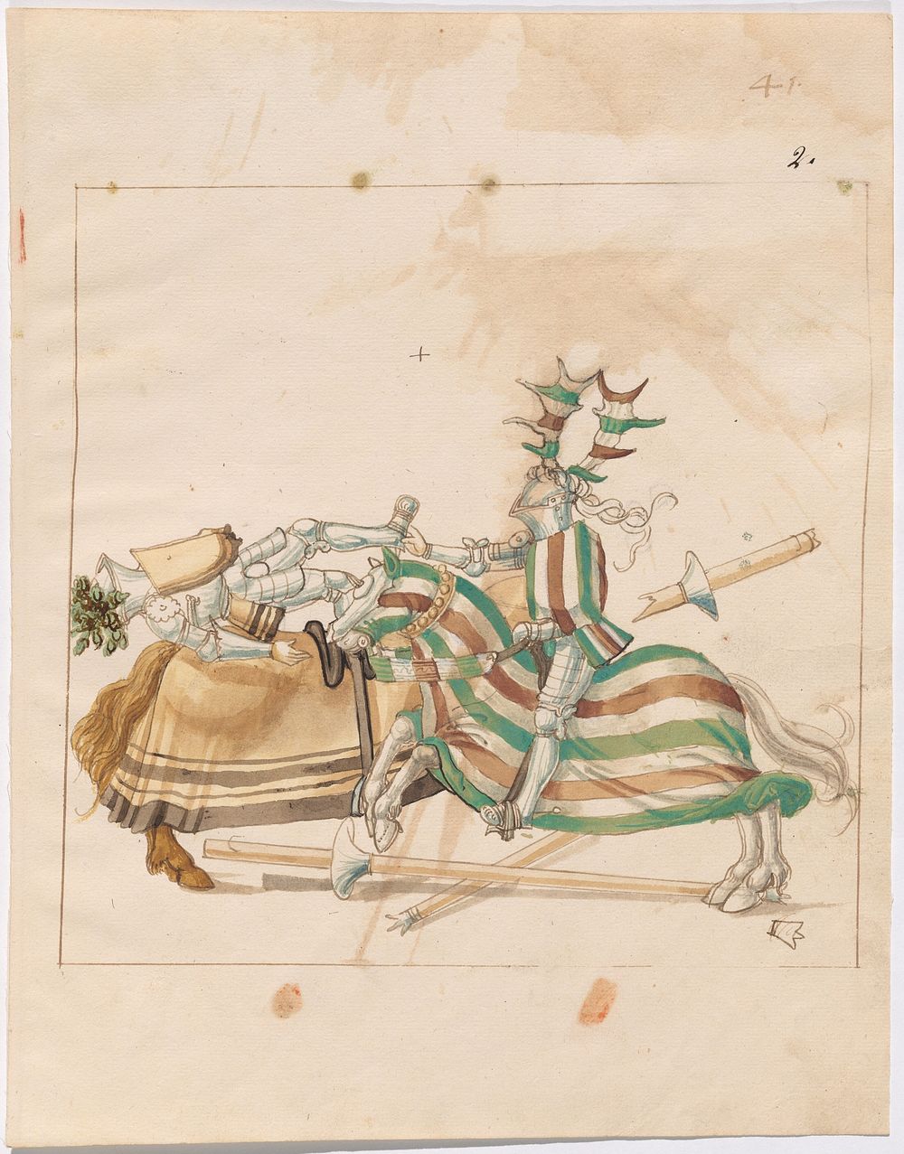 Joust Peace Leg Armor (c. | Free Photo Illustration - rawpixel