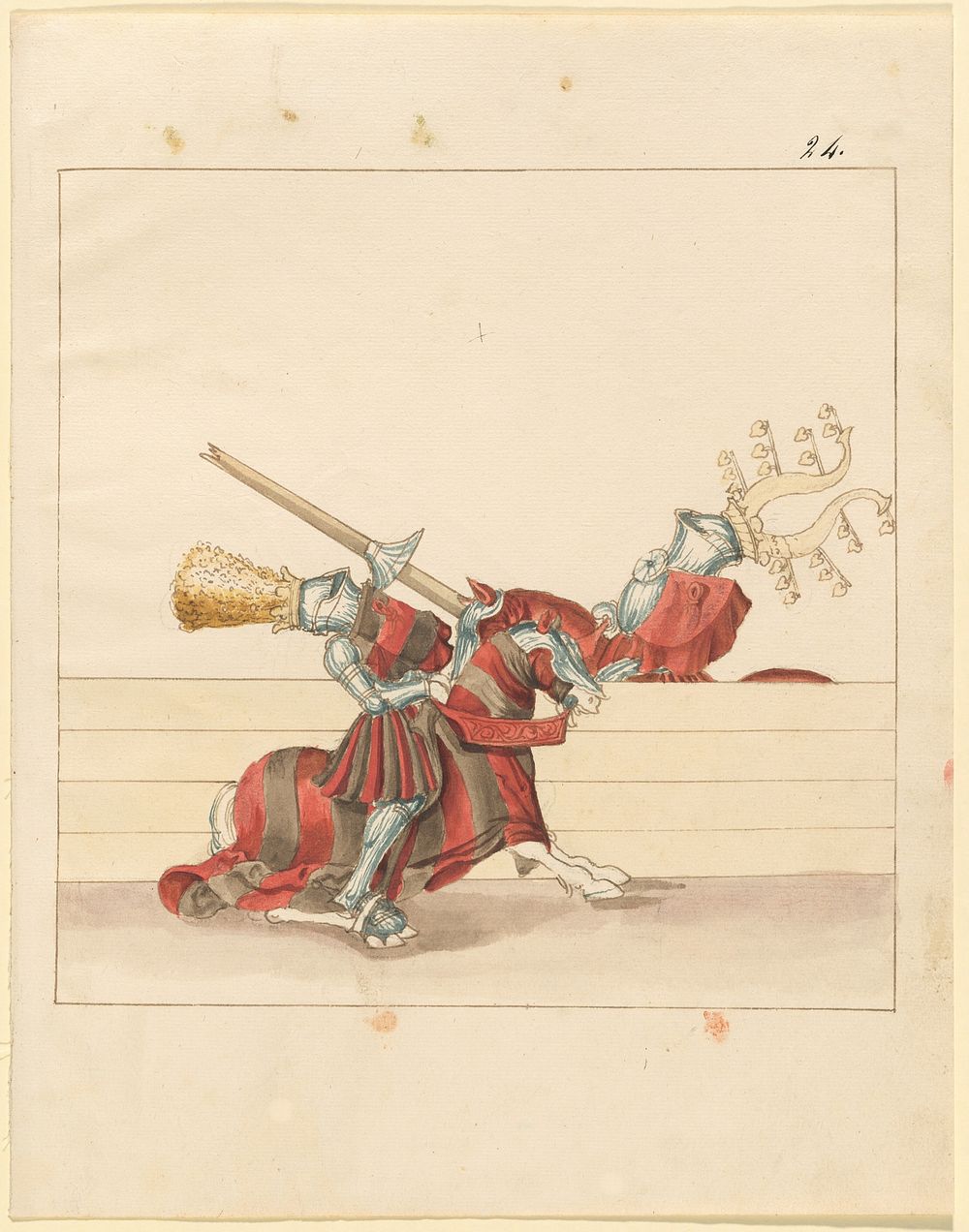 Italian Joust Peace (c. 1515) | Free Photo Illustration - rawpixel