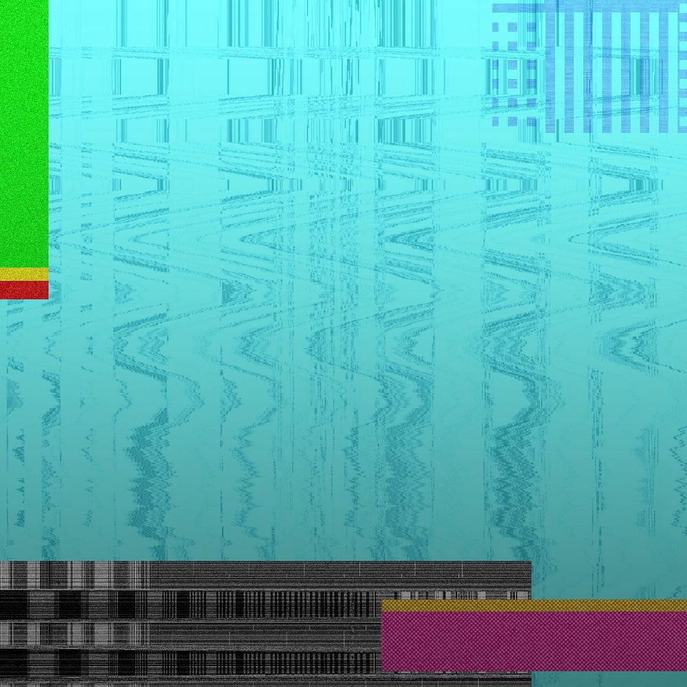 Abstract VHS glitch background, blue | Premium Photo - rawpixel