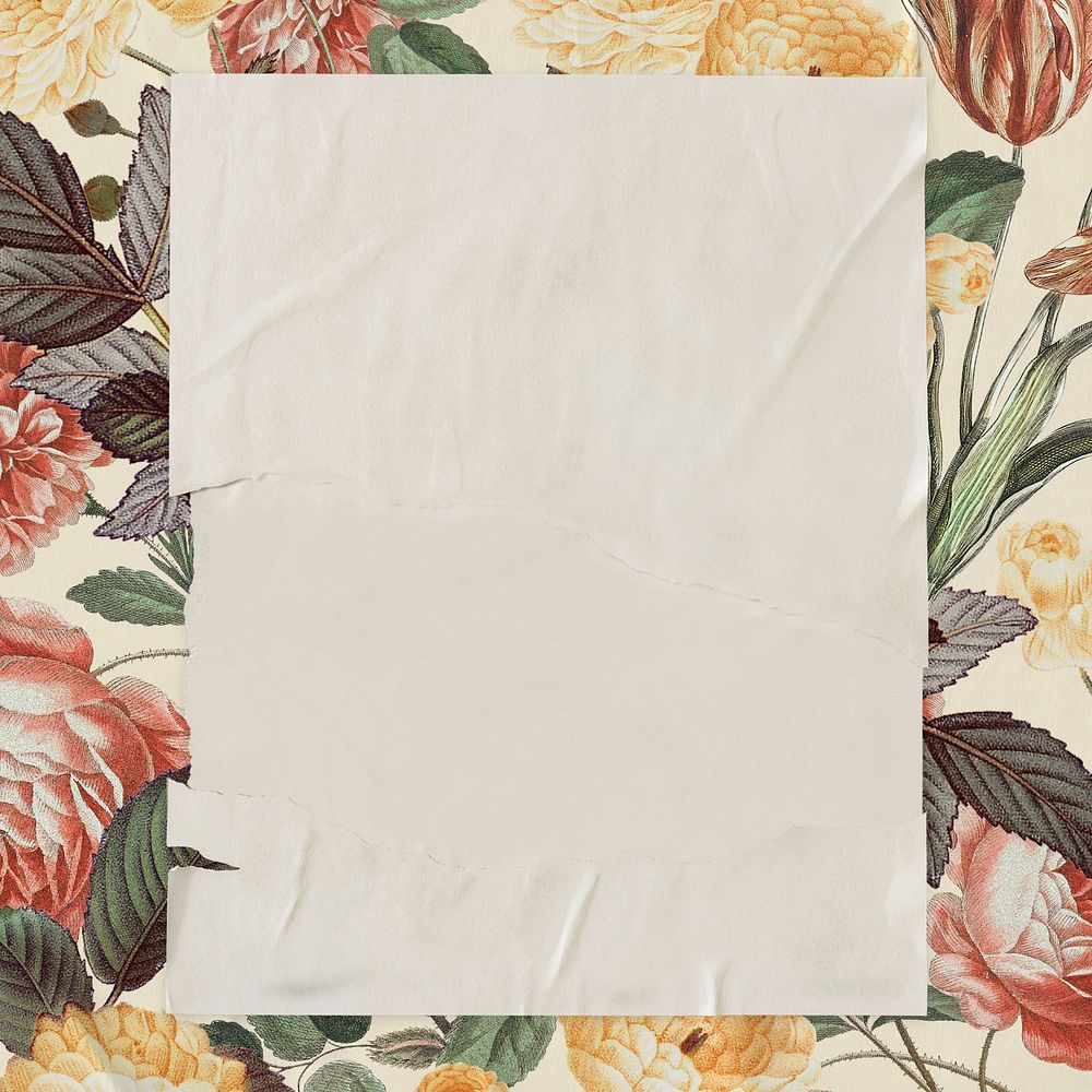 Vintage flower frame, Spring botanical | Premium Photo - rawpixel