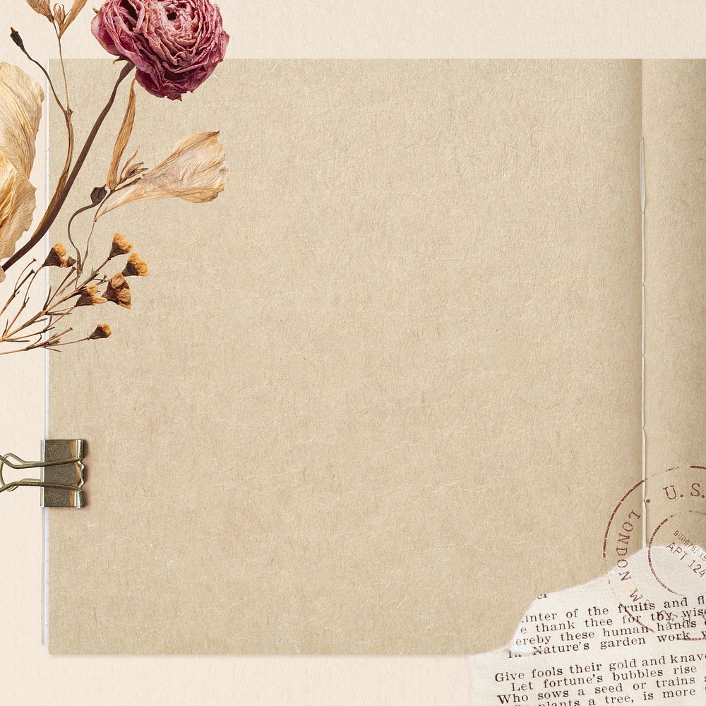 Autumn Aesthetic Background, Vintage Paper | Premium Photo - Rawpixel