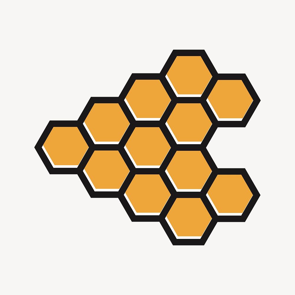 Honeycomb clipart. Free public domain | Free Photo - rawpixel