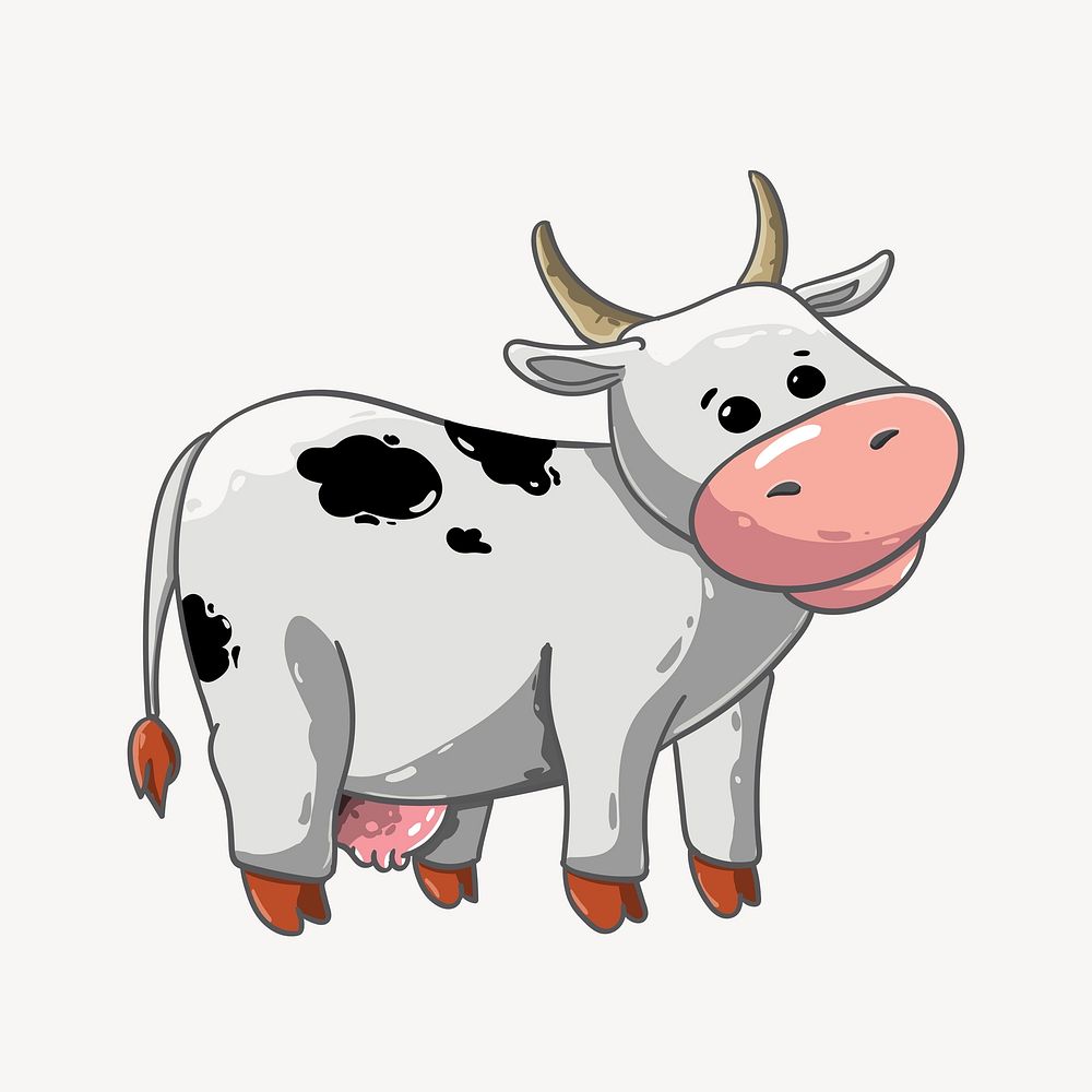 Cow illustration. Free public domain | Free Photo - rawpixel