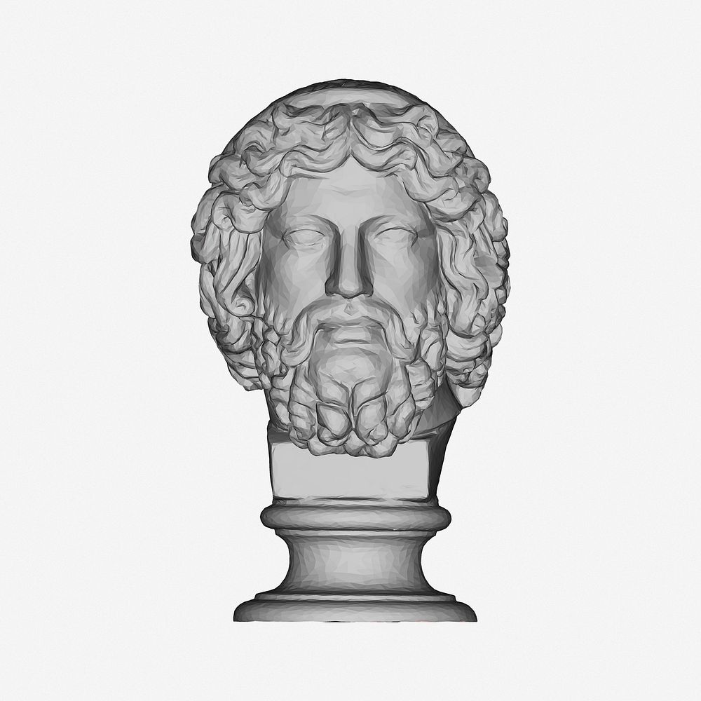 Greek head statue male | Free Photo Illustration - rawpixel