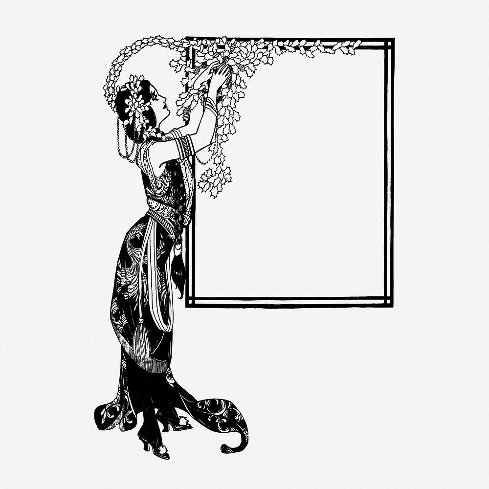 Vintage frame illustration | Free Photo Illustration - rawpixel