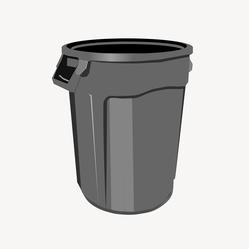Trash can illustration, clip art | Free Photo Illustration - rawpixel