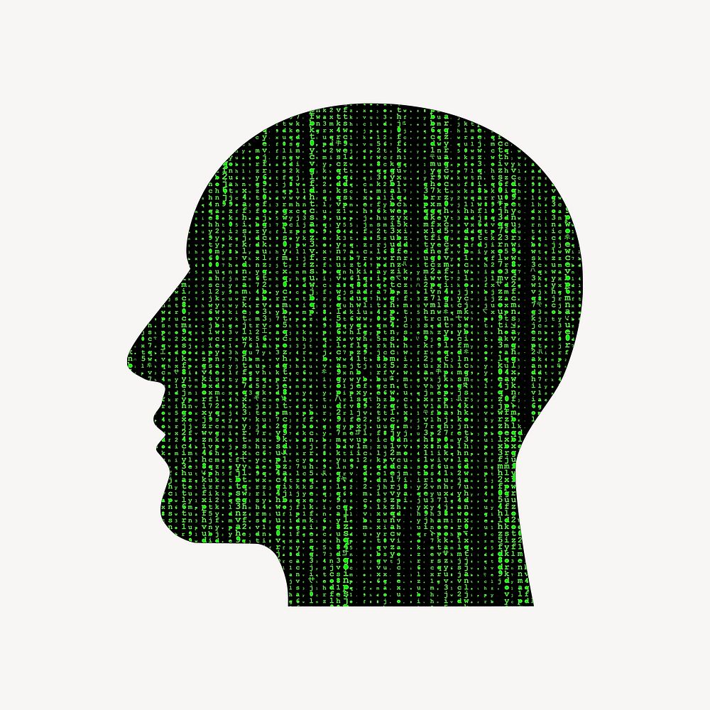 Computer brain illustration, clip art. | Free Photo - rawpixel