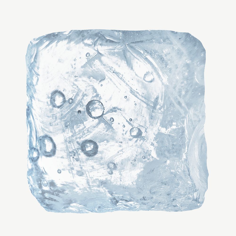 Ice cube psd | Premium PSD - rawpixel