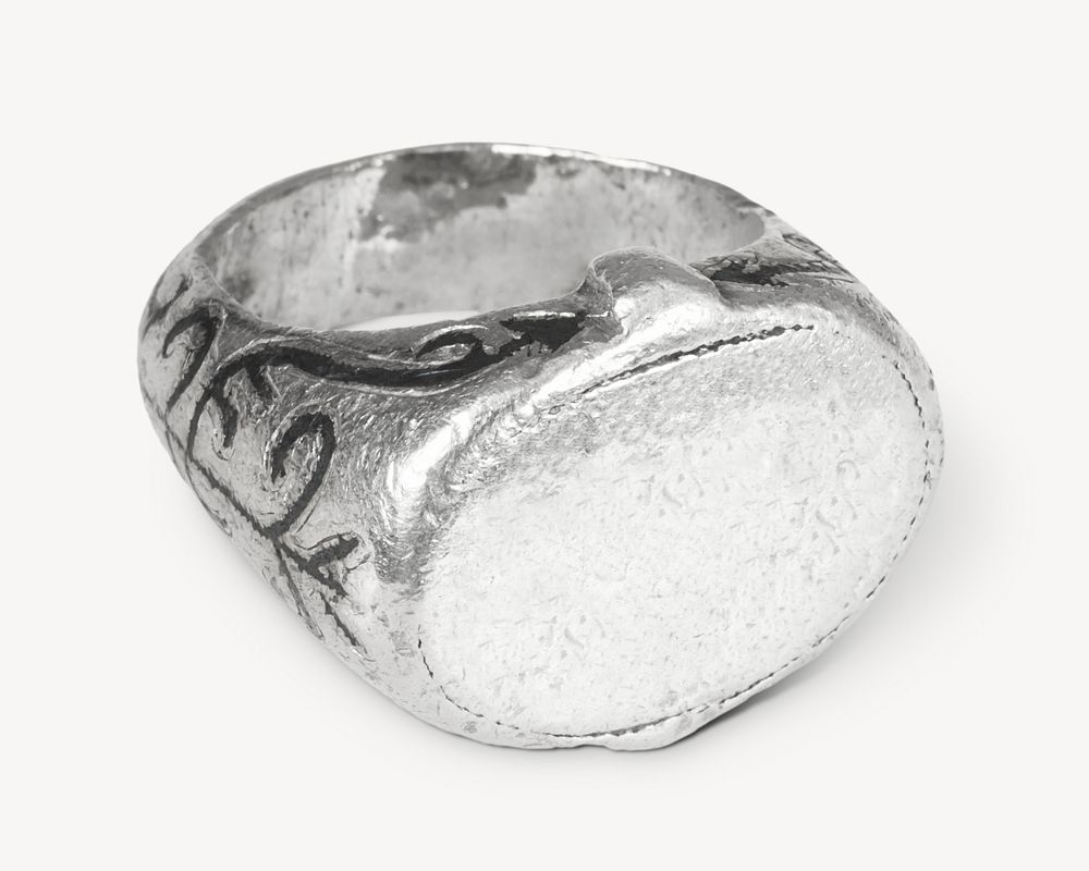 Silver ring isolated design. Remixed | Premium Photo - rawpixel