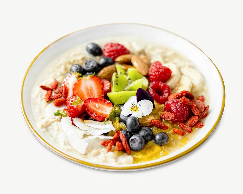 Oatmeal image graphic psd | Premium PSD - rawpixel