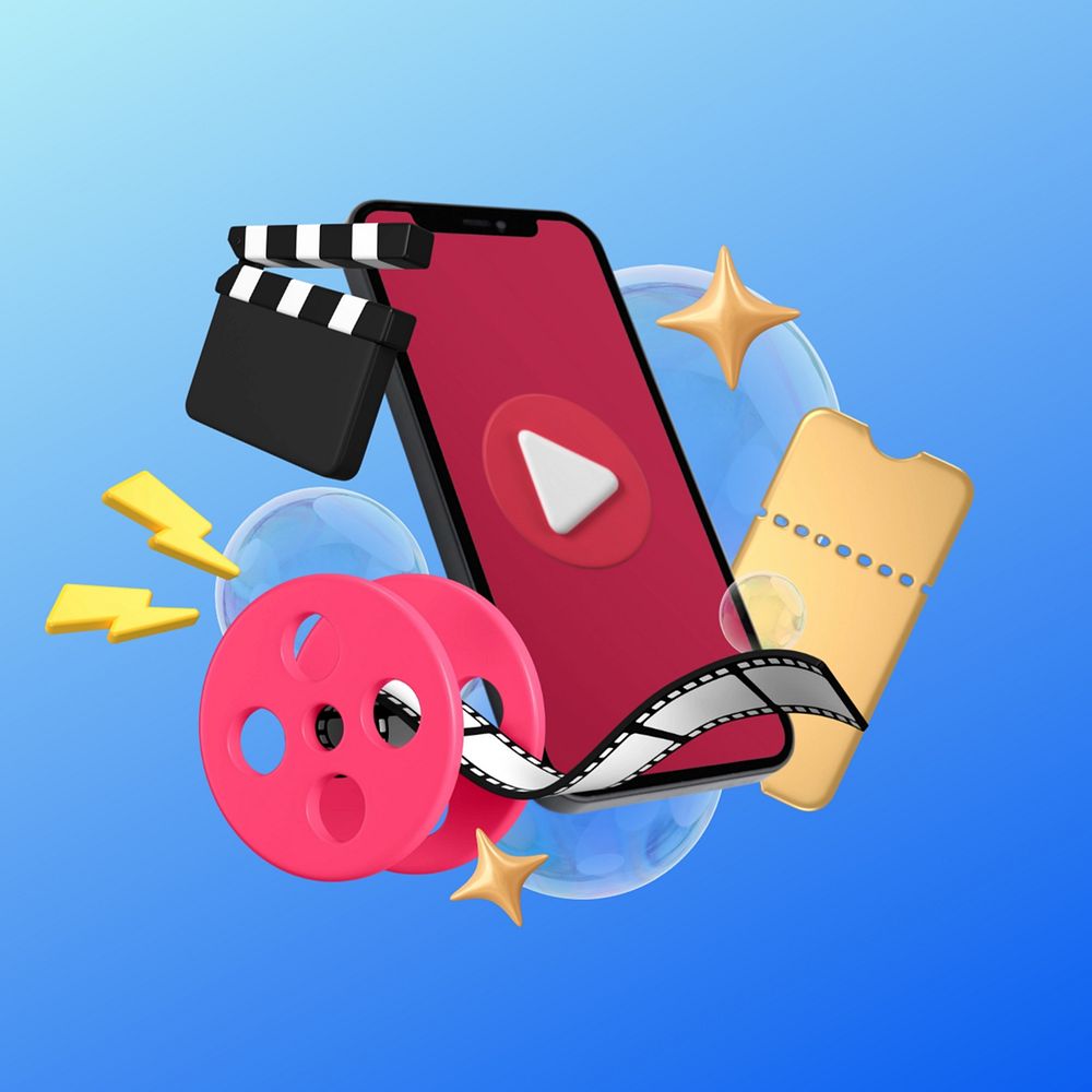 3D entertainment, movie illustration | Premium Photo - rawpixel