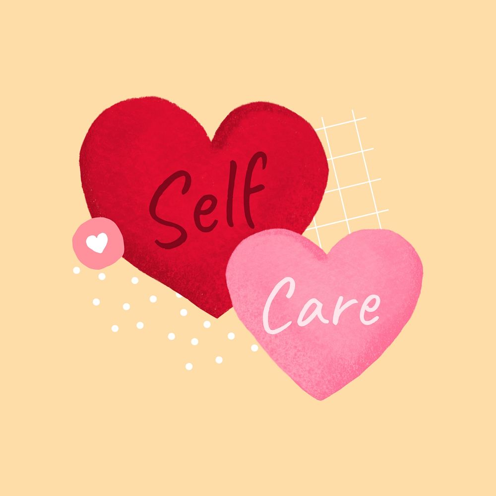 Self-care heart shapes | Premium Photo - rawpixel