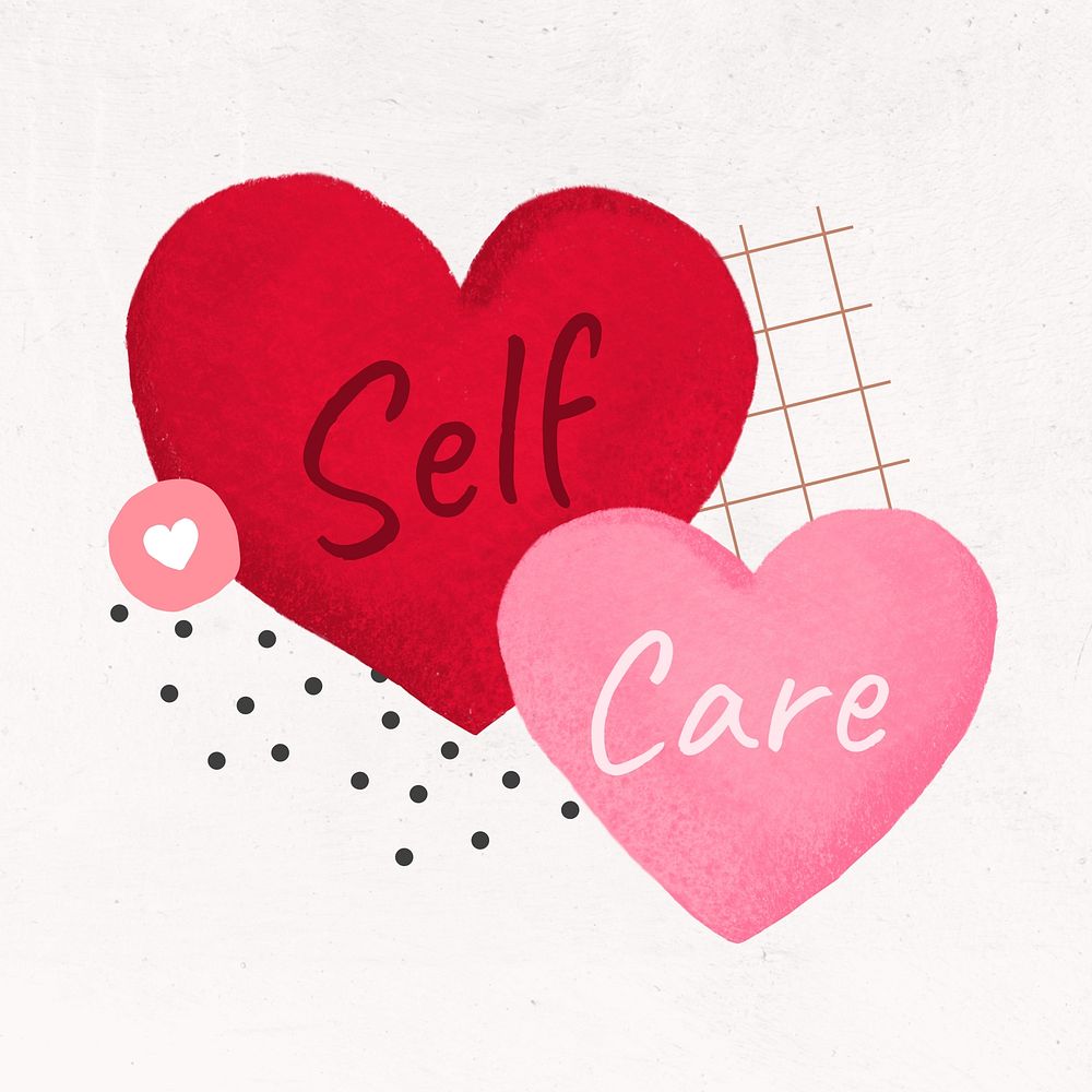 Self-care heart shapes | Premium Photo - rawpixel