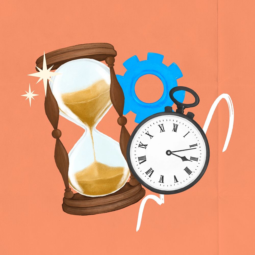 Hourglass Stopwatch Business Remix Premium Photo Rawpixel