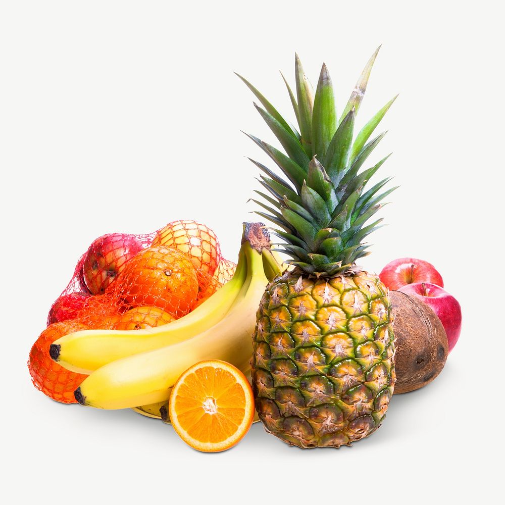 Summer fruits design element psd | Premium PSD - rawpixel