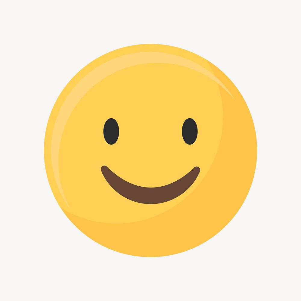 Smile emoticon vector | Premium Vector - rawpixel
