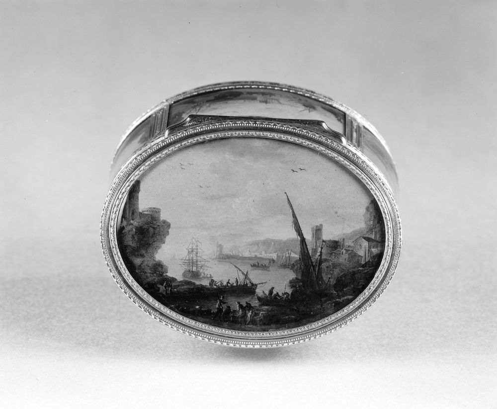 Snuffbox Mediterranean Scenes (1771-1772) Pierre | Free Photo - rawpixel