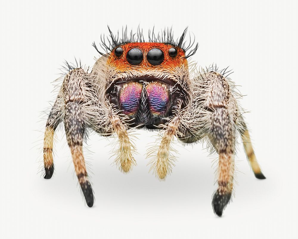Colorful spider, isolated design | Free Photo - rawpixel