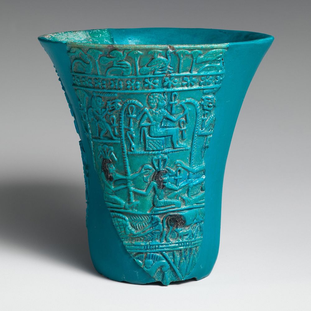 Reconstructed lotiform chalice | Free Photo - rawpixel